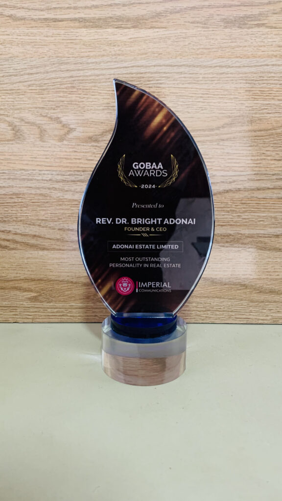 Rev. Dr. Bright Adonai Honored As Most Outstanding Personality In Real ...